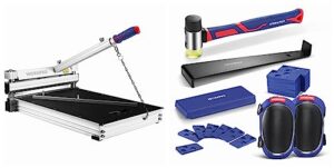 workpro 13" flooring cutter with flooring installation tool kit