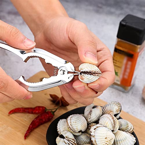 XENITE Nutcracker, Multifunctional Seafood Clam Clamp Opener Walnut Clip Alloy Shellfish Lobster Lobster Crab Cracker Nut Opener Kitchen Tools Nutcracker