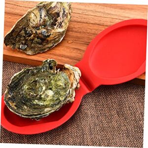 Kitchen Tool 3pcs Oyster Clip Debarking Tool Jar Opener Gloves Holder Crab Shucker Oyster Holder Kitchen Tool Oyster Shucking Tool Oysters Shucking Tool Silica Gel