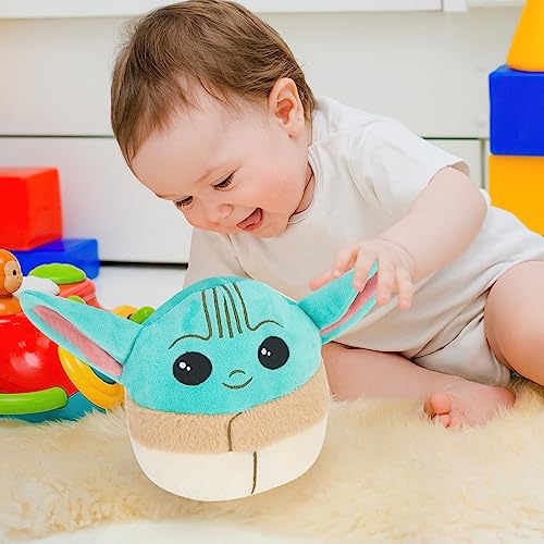 7 inch Baby yoda squishmallow,Baby yoda Plush Toys,Baby yoda Gifts,grogu Stuffed Animal Cute Baby Pillow,Soft Mandalorian Doll for Child's Company