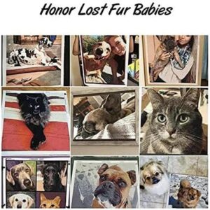 shuizemu Custom Stamped Cross Stitch Kit Stitch Your Photo Create Your Own Memory Counted Cross-Stitch Personalized Embroidery Kit for Baby Pets or Family (15.75" X 19.69"/40cm X 50cm)