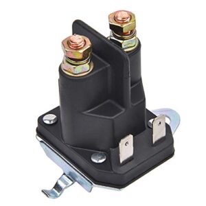 rutu 12v starter solenoid 178861 532192507 582042801 4 terminals 100a solenoid compatible with craftsman lawn tractor ariens riding mower ryobi garden tractor