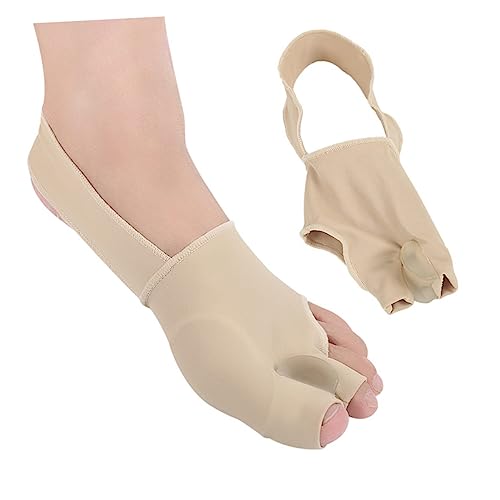 MARMERDO Thumb Brace 1 pair Spacer for Bunion Men and Valgus Sleeve Gel Cushion - Foot Pads Brace Sock Straightener Liners Size Thumb Guards L Joint -size Socks Night Splint