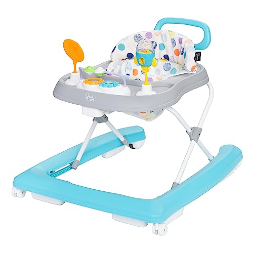 Smart Steps by Baby Trend Plus 2-in-1 Walker with Deluxe Toys, Orbits White