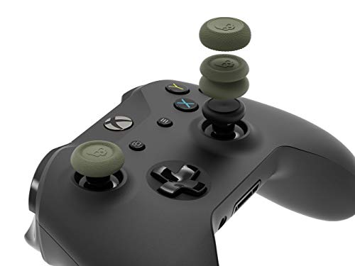 Skull & Co. Skin, CQC and FPS Thumb Grips Joystick Cap Analog Stick Cover for Xbox [XSX/XB1] Controller- StarFld Gray, Set of 6