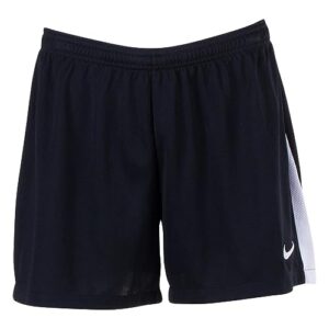 nike womens dri-fit classic ii short (large, black)