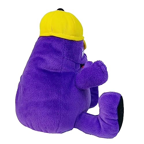 Yellow Hat Cartoon Character 7" Plush Toy, Emotional Companionship Gift, Collect Decorative Figure Toys Gift for Kids and Fans