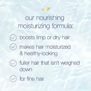 Dove Shampoo and Conditioner Set - Oxygen Moisture Hydrating Shampoo and Conditioner Sulfate-Free, Volumizing Hair Products for Fine Hair, 12 Oz (2 Piece Set)