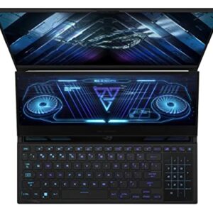 ASUS ROG Zephyrus Duo 16 GX650 GX 16.0" 240Hz WQXGA Gaming Laptop (AMD Ryzen 9 7945HX 16-Core, 32GB DDR5, 2x1TB PCIe SSD RAID 1, GeForce RTX 4080 12GB, Per Key RGB KYB, Win10P) w/Dockztorm Dock