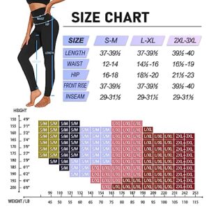 we fleece 7 Pack Leggings for Women Non See Through-Workout High Waisted Tummy Control Tights Yoga Pants