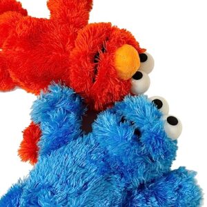 Official Sesame Street Plush 8" Suitable from Birth (Elmo and Cookie Monster Set)