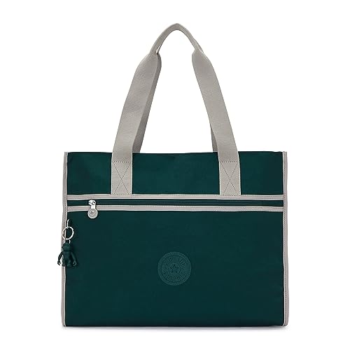 Kipling East West Tote, Deep Emerald M4