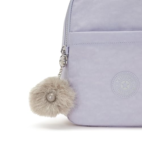 Kipling Women's Small Backpack, Fresh Lilac Gg, 7.8''L x 10.3''H x 4''D