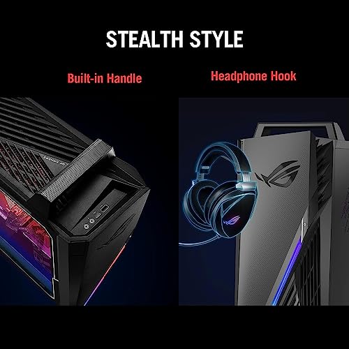 ASUS ROG Strix G15 Gaming Desktop 2023 Newest, Intel Core i7-12700F up to 4.9GHz(12 cores), NVIDIA GeForce RTX 3060 Graphics, 64GB RAM, 2TB SSD, Wi-Fi 6, Bluetooth, Windows 11 Home