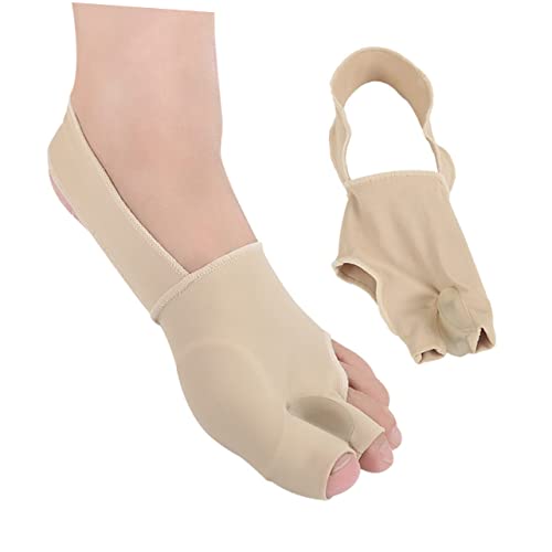 Hemoton 1 Pair Gloves Toe Spacers Orthopedic Bunion Splint Thumb Brace Thumb Protector Night Splint Toes Separator Thumb Bunions Protector Ease Foot Pain Socks Foot Protector Bracket Brace