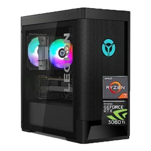 lenovo legion t5 gaming desktop 2023 newest, amd ryzen 7 5700g processor, nvidia geforce rtx 3060ti graphics, 16gb ram, 1tb ssd, 1tb hdd, wi-fi 6, bluetooth, windows 11 home