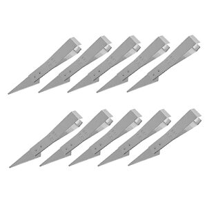 uonlytech 10pcs hair puller fish bone remover pig hair tweezers grilling tools seafood tools wool puller for kitchen bone pluck tweezers chicken hair tweezers fishbone pliers silver boneless