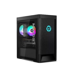 Lenovo Legion Tower 5 Gaming Desktop AMD Octa-core Ryzen 7 5700G Processor (Beats i7-10700) 16GB RAM 256GB SSD + 1TB HDD GeForce RTX 3060Ti 8GB Graphic USB-C DisplayPort RGB Win11 Black + HDMI Cable