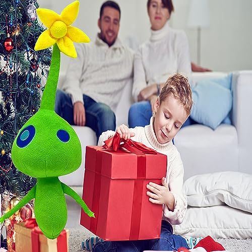 EIGYILJ 4 pcs Pikmin Plush: Adorable Plant-Like Creatures for Fun and Collecting,Soft Stuffed Figure Doll for Kids and Adults