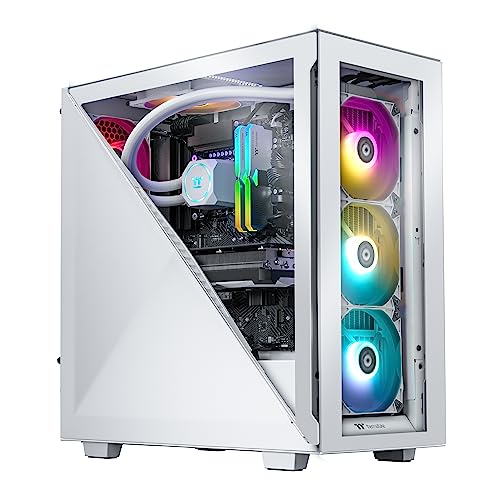 Thermaltake LCGS Avalanche i477T AIO Liquid Cooled CPU Gaming Desktop (Intel® Core™ i7-13700KF, 32GB DDR5 5600MT/s, NVIDIA® GeForce RTX™ 4070 Ti, 2TB NVMe M.2, WiFi) D3AV-Z790-47T-LCS