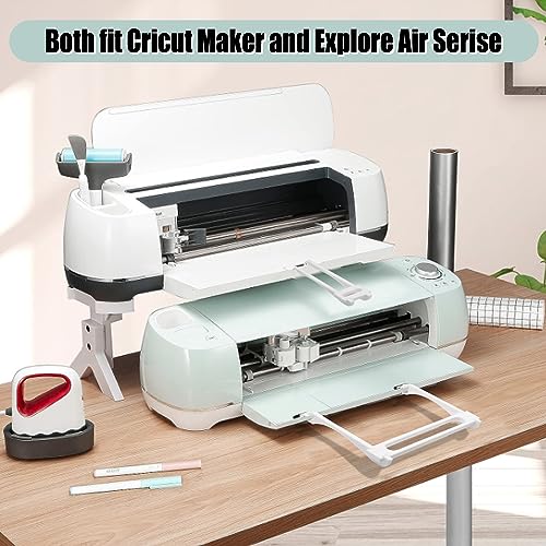 Extension Tray Compatible with Cricut Explore Air 2 & Explore 3, Cricut Accessories and Supplies for Efficient Crafting, Cricut Tray Extender Holder, Cutting Mat Support (Explore Series)