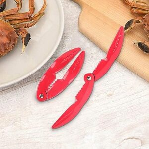 Kitchen seafood tools aluminum alloy hairy crab pliers quality lobster clip crab cactus pliers