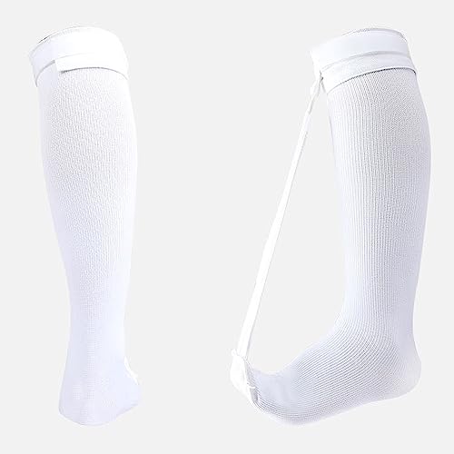 Thereisno Plantar Fasciitis Night Splint Sock Supports Feet Drop Feet Orthopedic Brace Soft Stretching Boot Splints for Feet