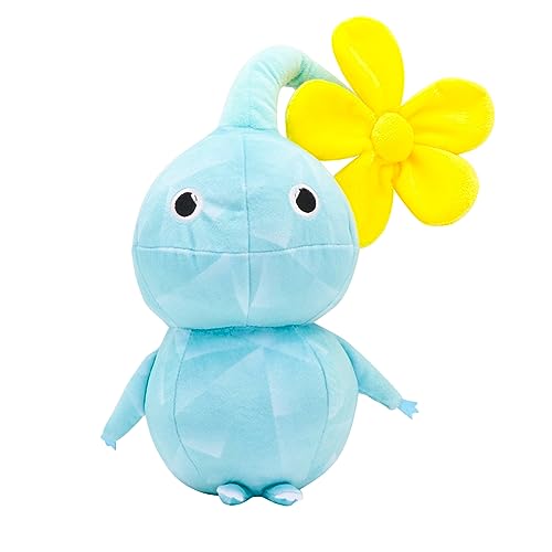 SAJISP 2023 Pikmin Plush-11.8inch Ice Pikmin Plushies Toy for Game Fans Gift Cute Stuffed Animal Doll for Kids Boys and Girls