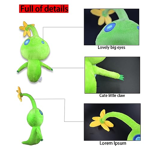 Pikmin Plush,10 inch Pikmin Plushie Toys Stuffed Animal Plushie Doll Toys Soft Stuffed Figure Doll Collectible Gifts for Kids Fans Aldults Birthday (4pcs)