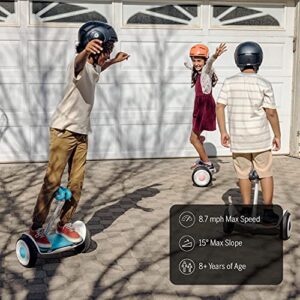 Segway Ninebot S-Plus Smart Self-Balancing Electric Scooter, White Large & Ninebot S Kids, Smart Self-Balancing Electric Scooter, 800 Watts