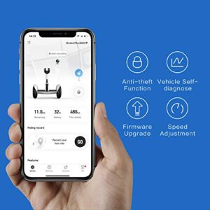 Segway Ninebot S-Plus Smart Self-Balancing Electric Scooter, White Large & Ninebot S Kids, Smart Self-Balancing Electric Scooter, 800 Watts