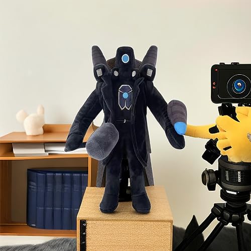 Skibidi Toilet Toy Plush,Cameraman Plush,Speakerman Plush.Fun and Whimsical Trio: Cameraman Plush, Skibidi Toilet Toy Plush, and Speakerman Plush Set for Kids and Collectors!