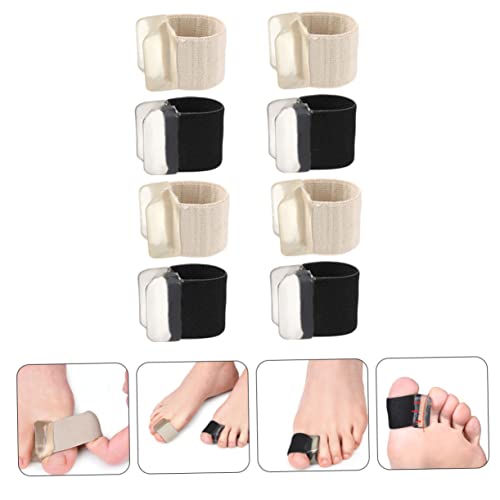 Healeved 20 Pairs Separator Reusable Correct Bunion Relief Protector Hammer Straightener Mens Gel Night Splint Premium Bunion Socks for Women Man Sebs