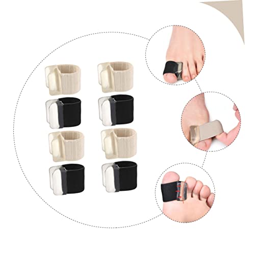 Healeved 20 Pairs Separator Reusable Correct Bunion Relief Protector Hammer Straightener Mens Gel Night Splint Premium Bunion Socks for Women Man Sebs