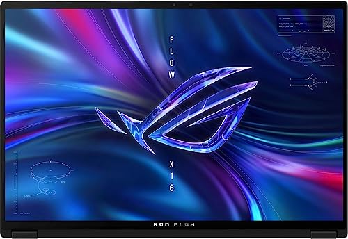 ASUS ROG Flow X16 Gaming 2-in-1 Laptop 16" QHD+ 165Hz Touchscreen (100% DCI-P3) AMD 8-Core Ryzen 9 6900HS (>i7-11370H) 16GB RAM 1TB SSD GeForce RTX 3060 6GB Graphic USB-C Backlit Win11 + HDMI Cable