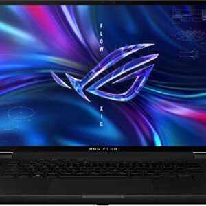 ASUS ROG Flow X16 Gaming 2-in-1 Laptop 16" QHD+ 165Hz Touchscreen (100% DCI-P3) AMD 8-Core Ryzen 9 6900HS (>i7-11370H) 16GB RAM 1TB SSD GeForce RTX 3060 6GB Graphic USB-C Backlit Win11 + HDMI Cable