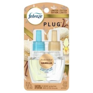 febreze plug in refills 26ml/.87floz - fresh baked vanilla - 6 pack