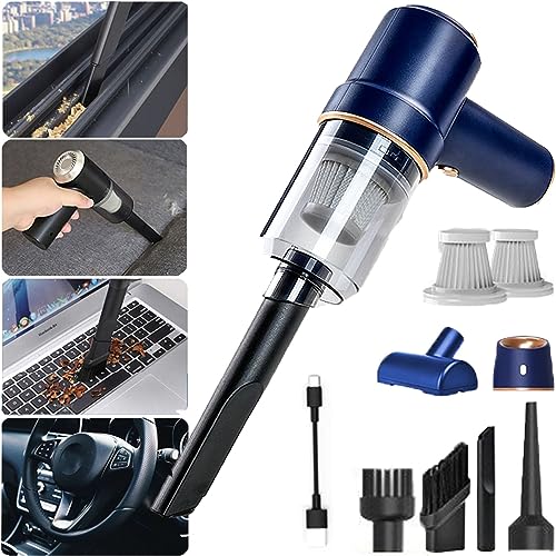 UIRPK Coporie Wireless Handheld Car Vacuum Cleaner 8000/9000pa,Coporie Cleaner,Coporie Cordless Handheld Vacuum Cleaner,Coporie Car Vacuum Cleaner Strong Suction (B,8000Pa Blue)