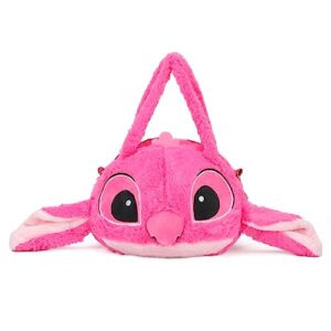 interstellar baby plush wallet, crossbody bag, cute plush sewn wallet, 9.8-inch sewn plush toy, best gift for boys and girls (pink)