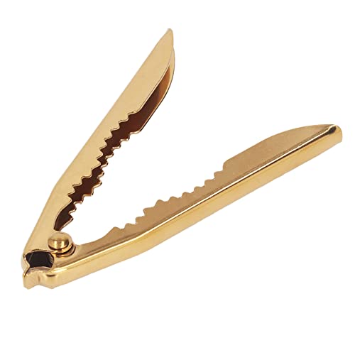 Vakitar Gold Crab Pliers Non-Slip Sturdy Stainless Steel Portable Nut Pliers Tool Sheller Walnut Bottle Opener Pliers Alloy Bottle Opener Home Kitchen Party Tools