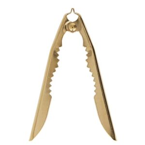 Vakitar Gold Crab Pliers Non-Slip Sturdy Stainless Steel Portable Nut Pliers Tool Sheller Walnut Bottle Opener Pliers Alloy Bottle Opener Home Kitchen Party Tools