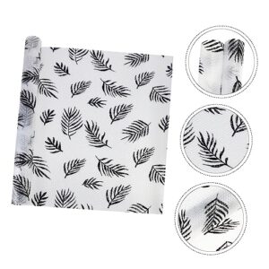 Shelf Liner 1 PC Pad Metal Trim Drawer Mats for Kitchen Cabinets Plastic Desk Mat Monstera Placemats Eva Table Cover Oil- Proof Table Cloth Desktop Mat Banquet