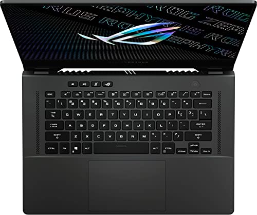 ASUS ROG Zephyrus G15 15.6" 165Hz LED 2K QHD Gaming Laptop (AMD Ryzen 9 5900HS 8-Core, 40GB RAM, 1TB PCIe SSD, GeForce RTX 3080 8GB GDDR6, RGB Backlit KB, WiFi 6, BT 5.2, W10H) w/Dockztorm Dock