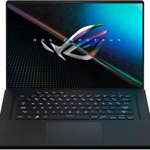 ASUS ROG Zephyrus M16 Gaming Laptop (Intel i7-12700H 14-Core, 40GB DDR5 4800MHz RAM, 8TB PCIe SSD, GeForce RTX 3060, 16.0" 165Hz Wide UXGA (1920x1200), WiFi, Win 11 Pro) with DV4K Dock