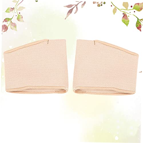 GLEAVI 2pcs half toe sleeve neuroma pad clip board bunion splint metatarsal pads bunion forefoot bunion night forefoot cushion pad heels cushioning pads Toes Separator protector High heel