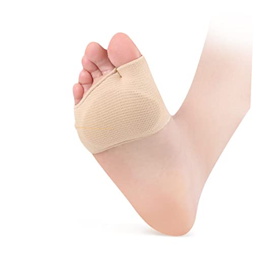 GLEAVI 2pcs half toe sleeve neuroma pad clip board bunion splint metatarsal pads bunion forefoot bunion night forefoot cushion pad heels cushioning pads Toes Separator protector High heel