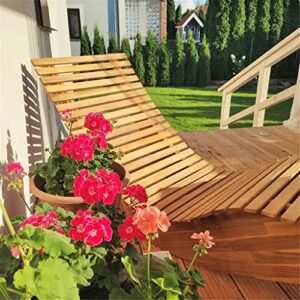 ZHYHSM-111 Rocking Sun Lounger Rocking Chairs Patio Chaise for Indoor and Outdoor, Wavy Lounge Chair for Yard and Patio