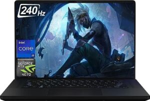 asus rog zephyrus m16 gaming laptop 2023 newest, 16" qhd 240hz display, 13th gen intel core i9 13900h, nvidia geforce rtx 4070, 32gb ddr5 ram, 2tb ssd, usb type a&c, backlit keyboard, windows 11 home