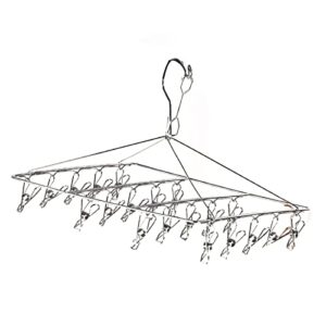 clothes drying hanger multiple rack clip hat sock rack drying rack stainless steel for cap clip clamp hook shelf clip fastener hat cap dry holder clothe dryer hanger drying stand