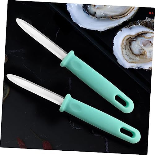 HOMSFOU 3pcs oyster knife home tools debarking tool stainless steel bottle opener multipurpose tool seafood tools oyster shucker stainless steel Shellfish Opener Oyster Shucking Cutter